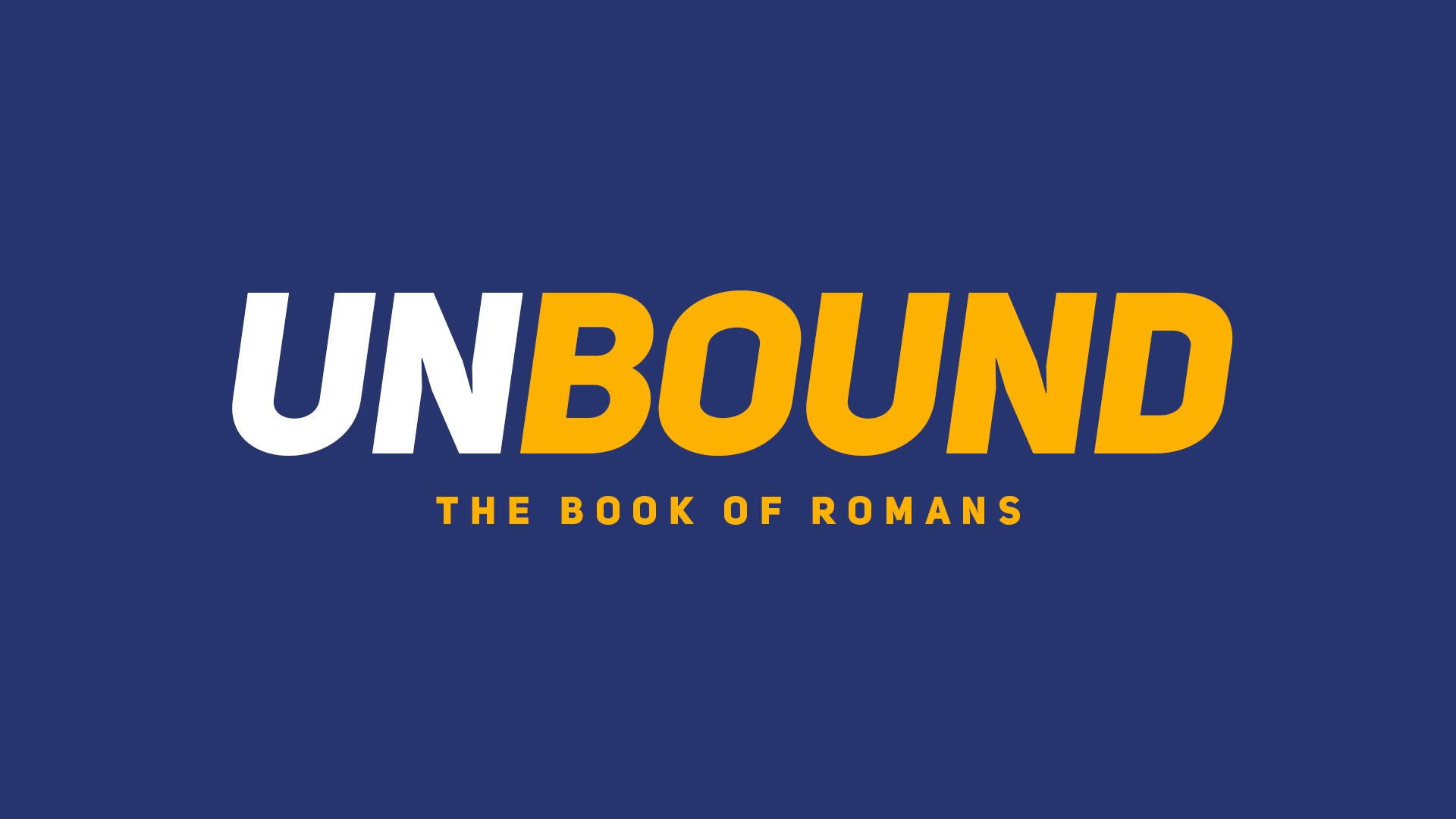 Unbound – Dean Hawk Ministries